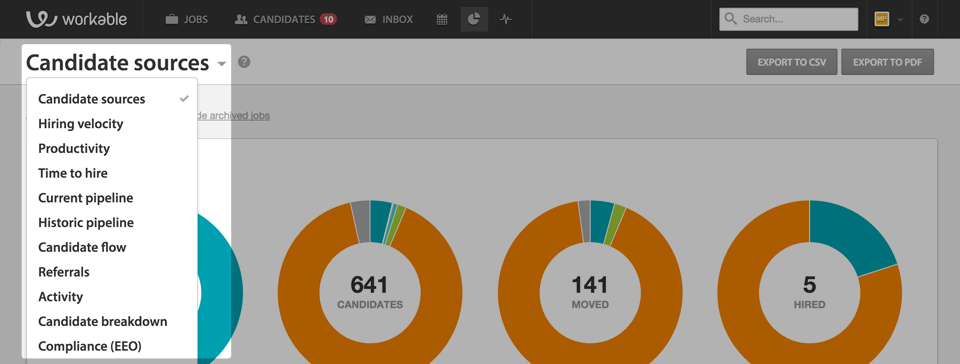 Using Workable To Generate And Customize Recruitment Reports