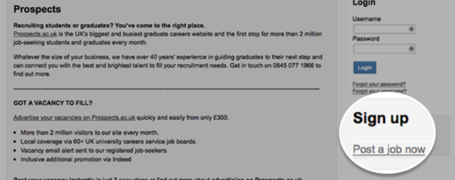 How to post jobs on Prospects.ac.uk: A guide for employers