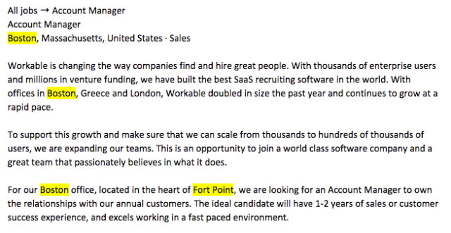 Optimize your job description: keywords and SEO tips