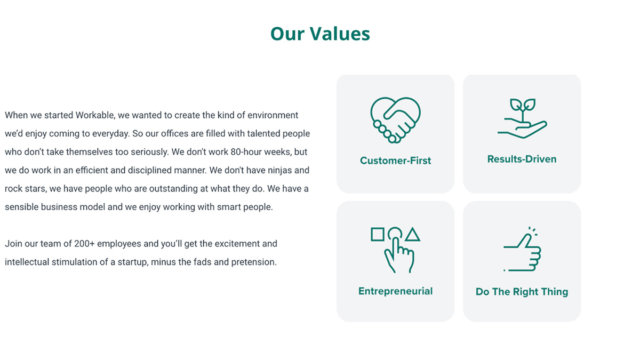 How to create a careers page or redesign company site with Workable