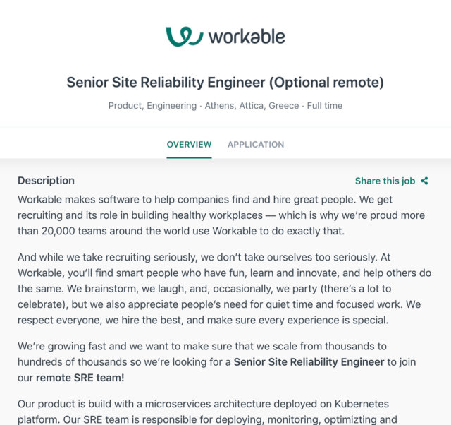 How to create a careers page or redesign company site with Workable