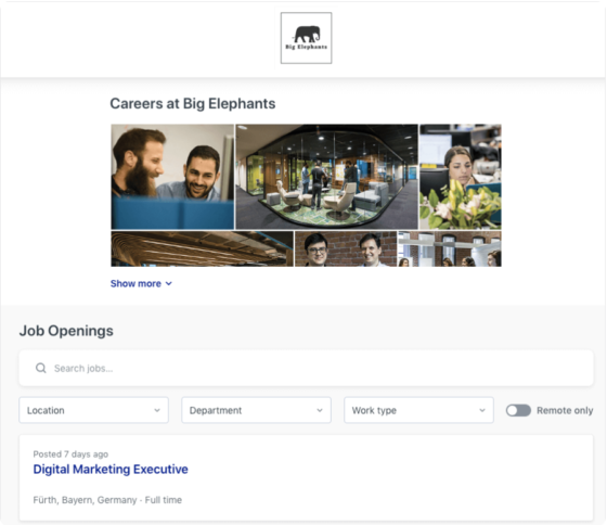 How to create a careers page or redesign company site with Workable