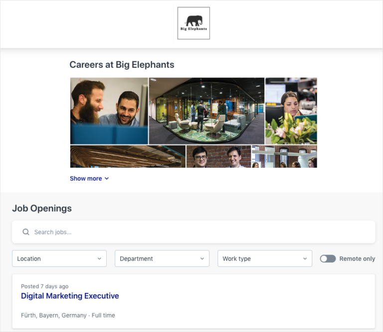 How to create a careers page or redesign company site with Workable ...
