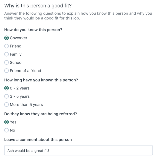 Set up a successful employee referral program to get more candidates