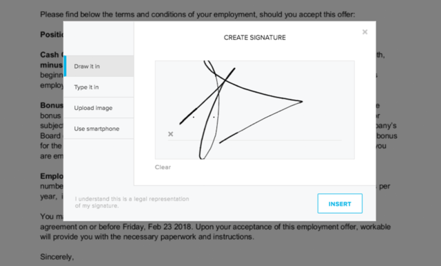 Simplify the offer letter approval process | Workable University
