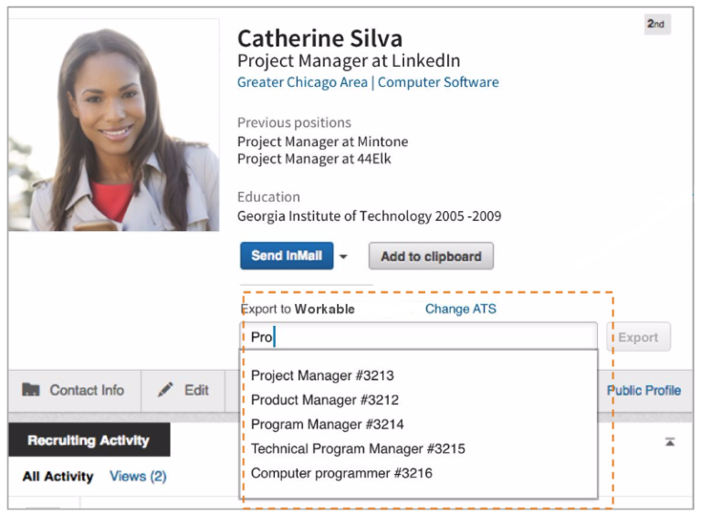 How to use LinkedIn Recruiter System Connect | Workable University