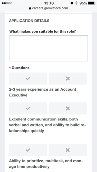 Use our custom job application form to better screen employment ...