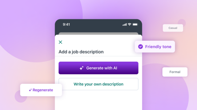 AI-powered JD generation now available on Workable Mobile - Workable
