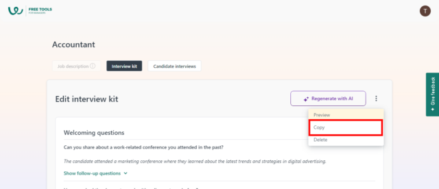 Use ChatGPT & Workable to write better interview questions - Workable Use ChatGPT & Workable to write better interview questions - Workable