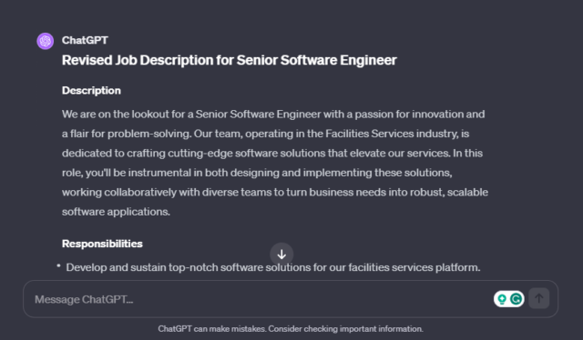 How to use ChatGPT & Workable to make better job descriptions