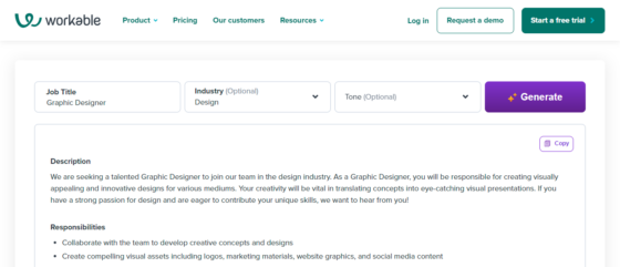How to use ChatGPT & Workable to make better job descriptions