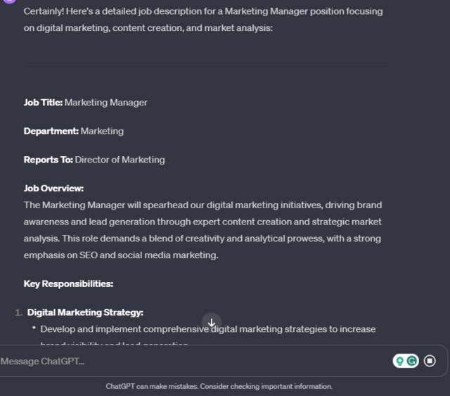 How to use ChatGPT & Workable to make better job descriptions