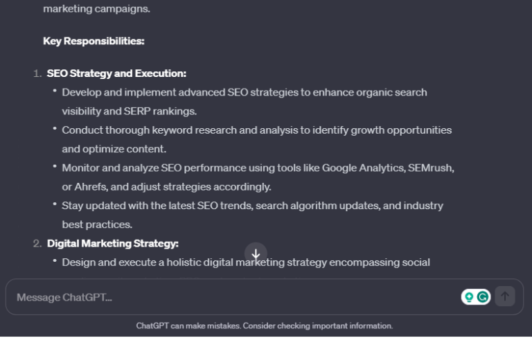 How to use ChatGPT & Workable to make better job descriptions