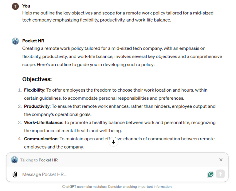 How to write better HR policies with ChatGPT: a guide - Workable