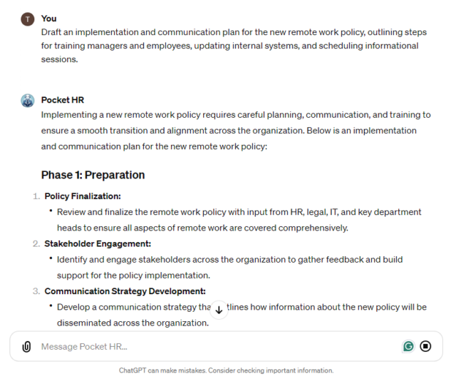 How to write better HR policies with ChatGPT: a guide - Workable