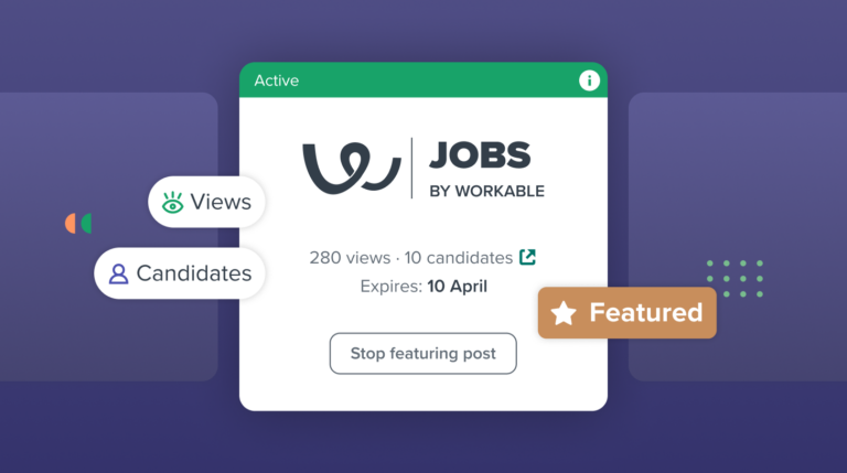 Introducing featured posts on Jobs by Workable - Workable