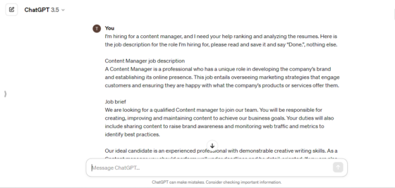 Screening resumes with ChatGPT: a step-by-step guide - Workable