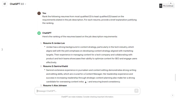 Screening resumes with ChatGPT: a step-by-step guide - Workable